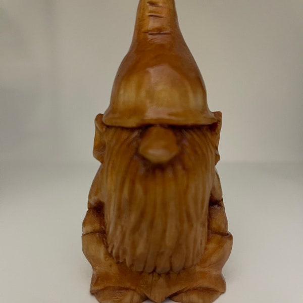 Carved Wood Gnomes - Etsy