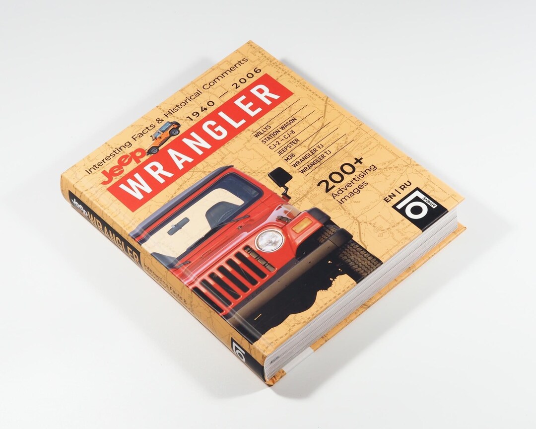 Book "jeep Wrangler" - Etsy