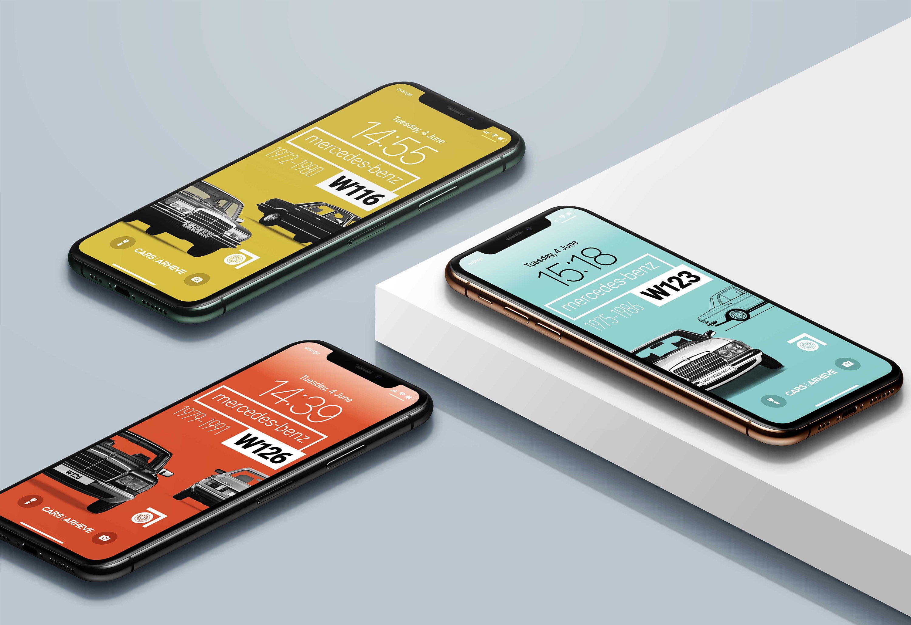 Classic Mercedes-benz Cars Wallpaper Collection for iPhone & Android ...