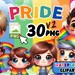 Kids Watercolor Clip Art V2,LGBTQ+ Clip Art,rainbow Pride Clipart ...