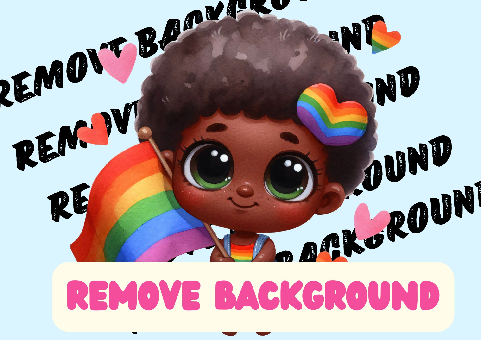 Kids Watercolor Clip Art,lgbtq+ Clip Art,rainbow Pride Clipart ...