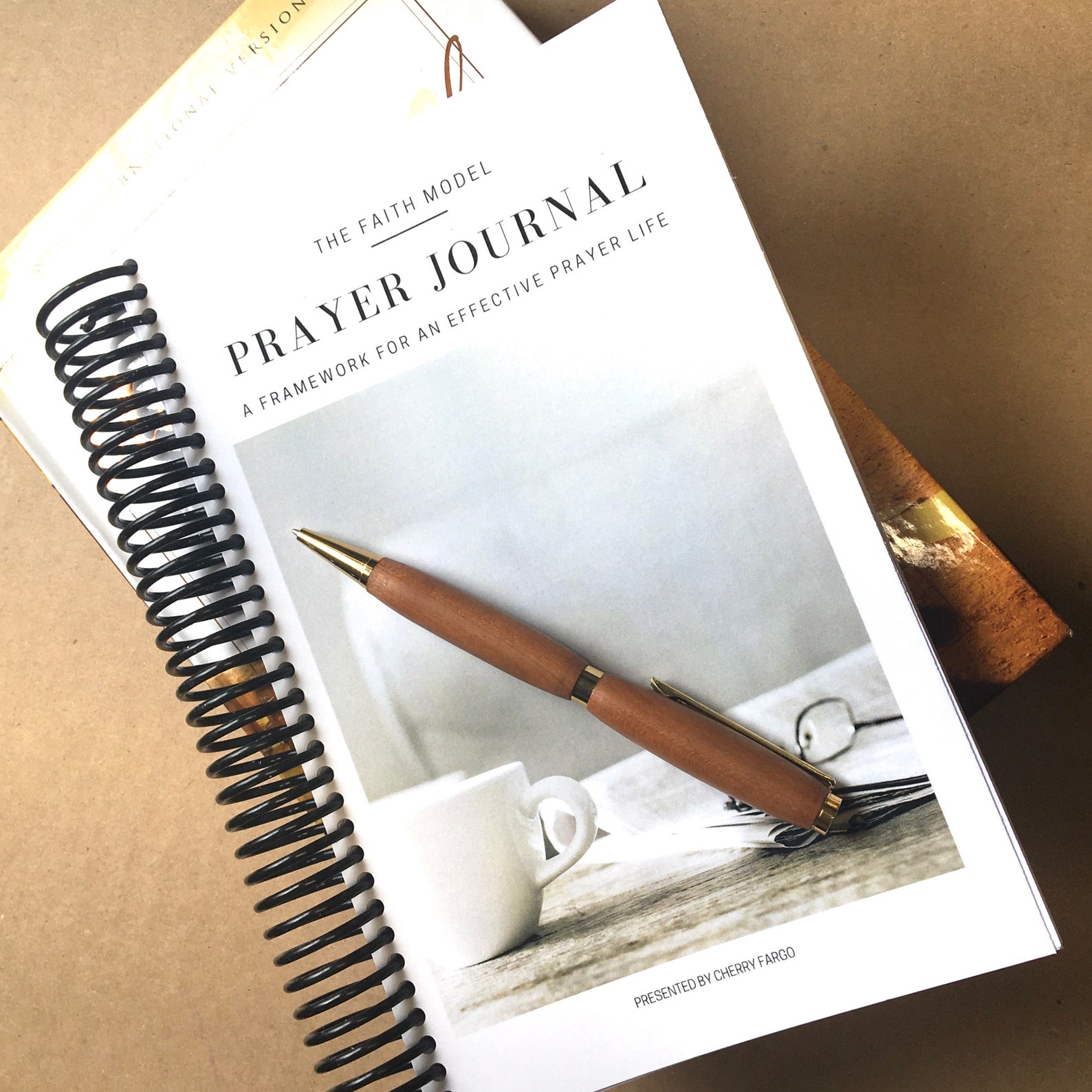 Men's Prayer Journal FAITH Prayer Spiral Journal Bible | Etsy