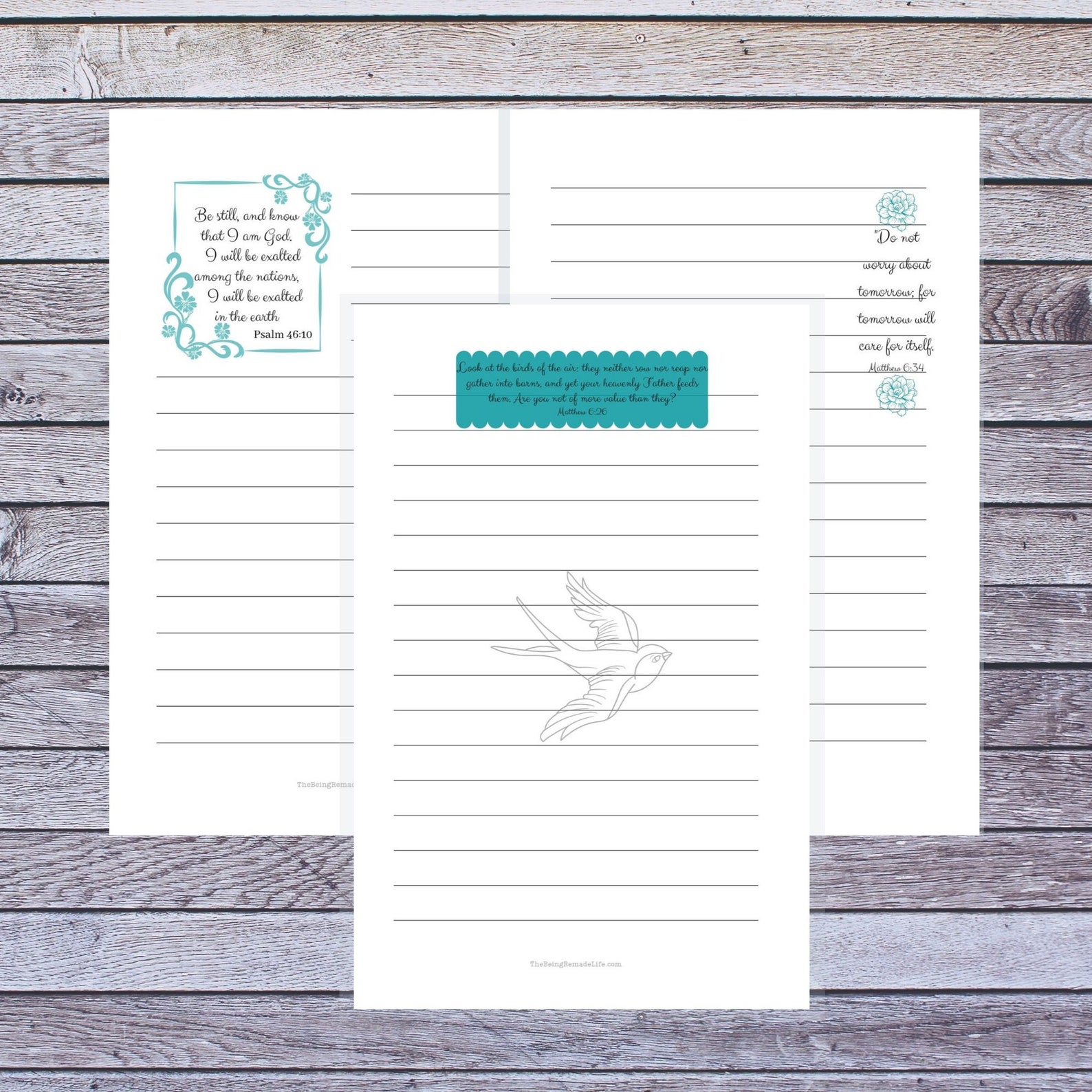 Printable Christian Prayer Journaling Pages Bundle With Bible - Etsy