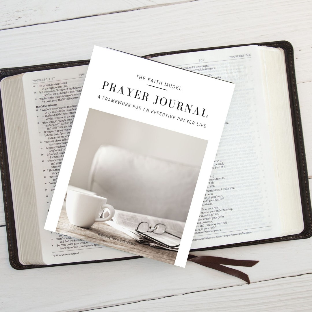Prayer Journal, Men's Printable Bible & Prayer Journal, Bible Study Aid ...