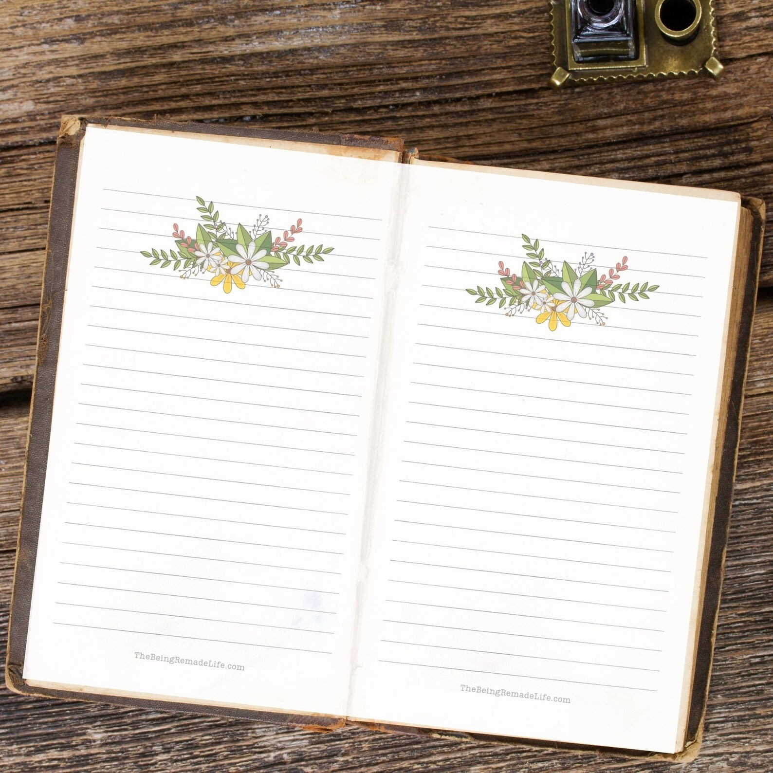 Blank & Lined Journal Pages Printable Paper Kit Prayer - Etsy