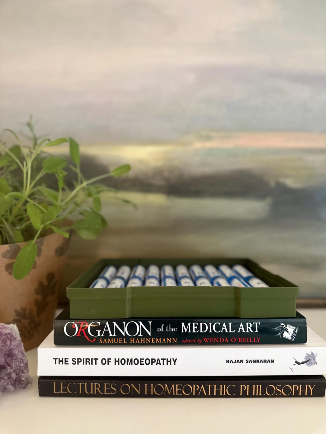 Homeopathic Remedy Organizer Apothecary Tray Stackable Homeopathy Gift ...