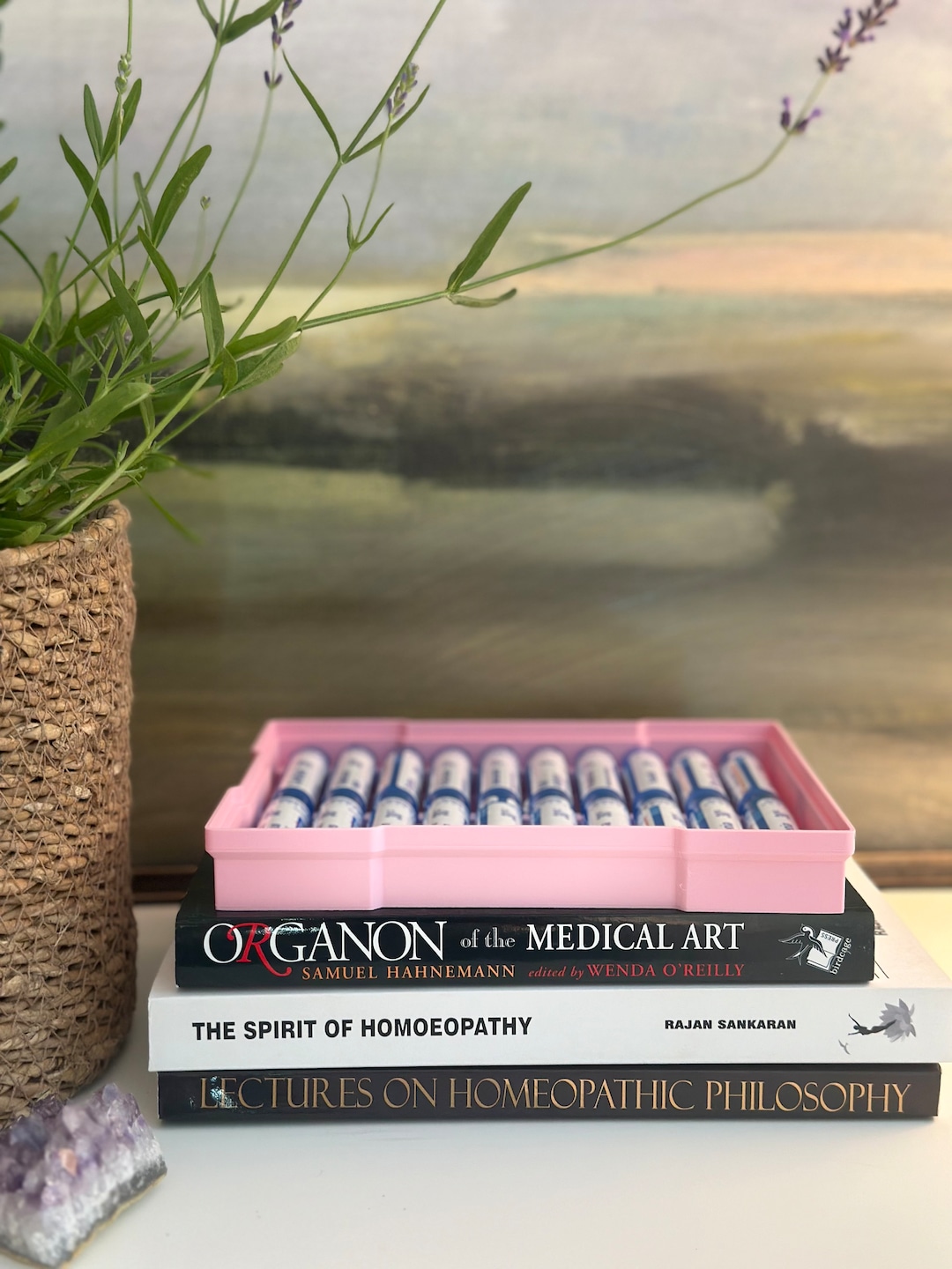 Homeopathic Remedy Organizer Apothecary Tray Stackable Homeopathy Gift ...