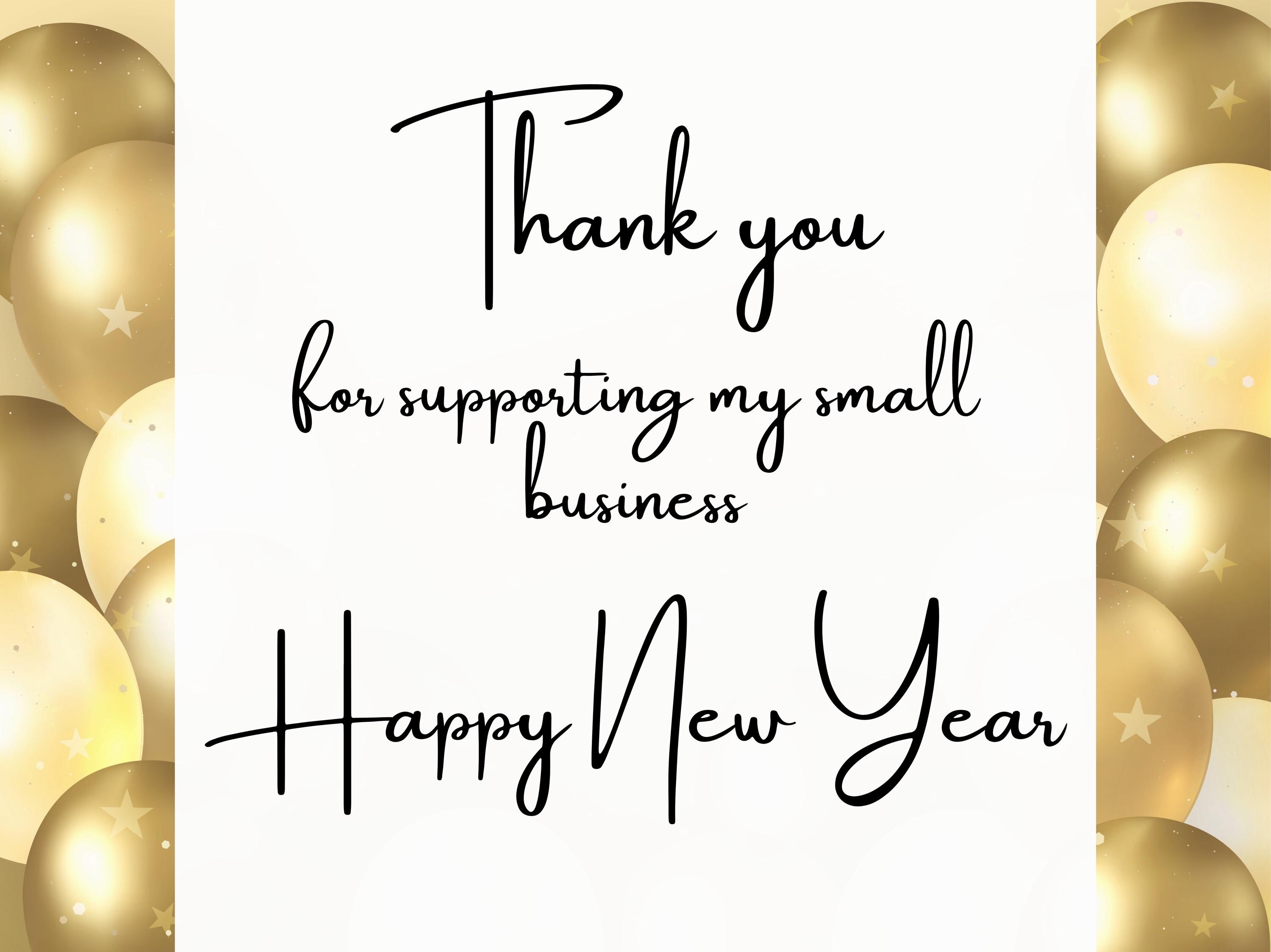 Closed for New Year's Printable Sign, Closed New Year's Day Sign, Store ...