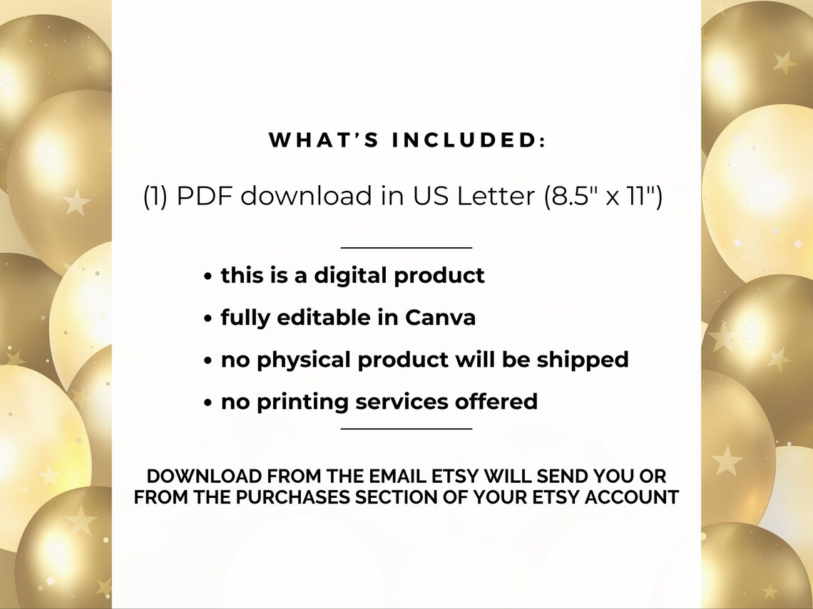 Editable Closed for New Year's Printable Sign Template | Editable Canva ...