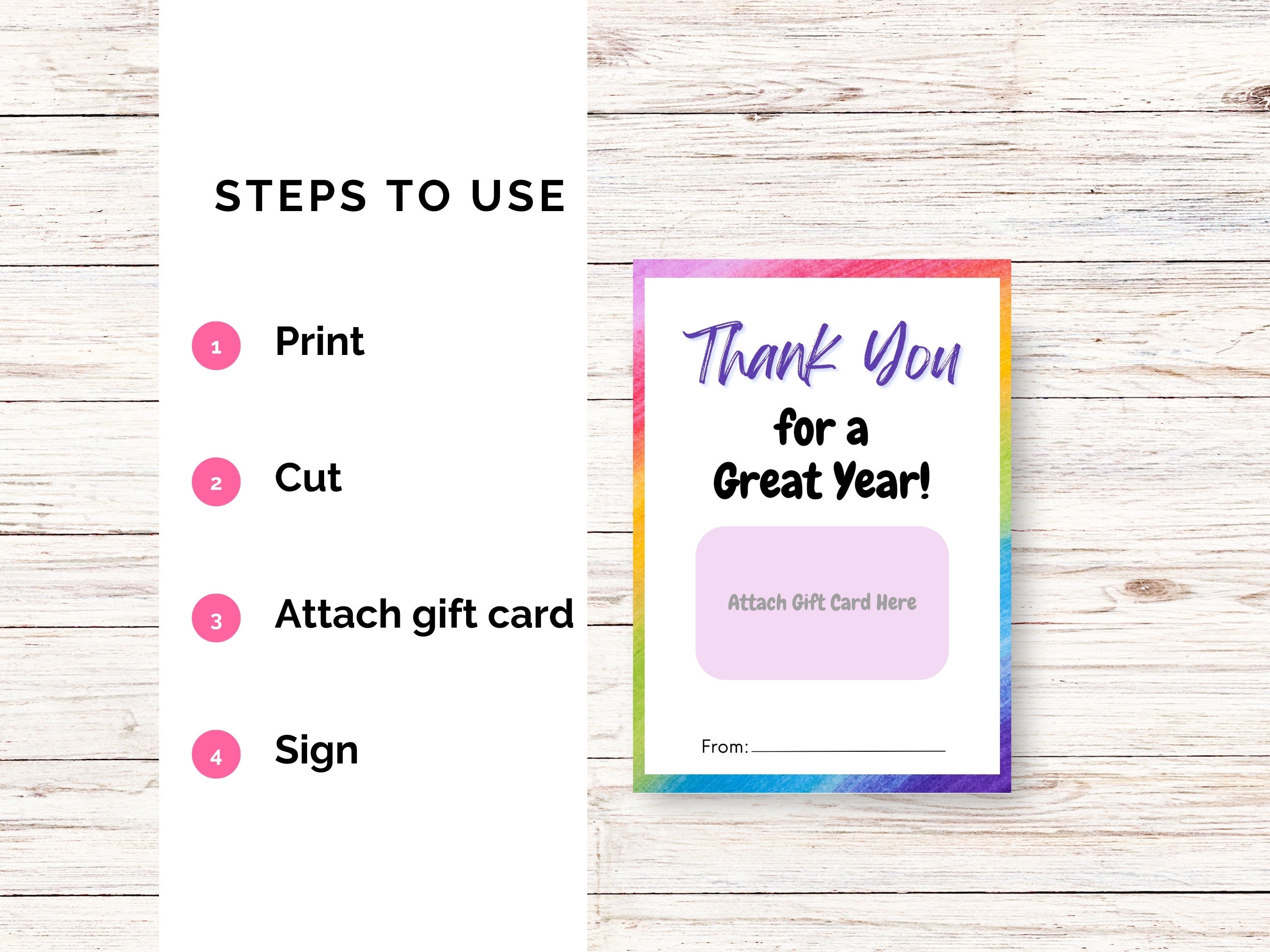 Teacher Appreciation Week Gift Card Holder, Gift From Student, Teacher ...