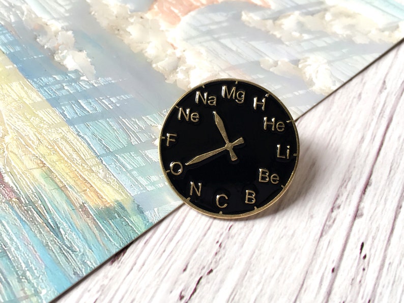 Mathematics, Chemistry, Science Enamel Pin, STEM Badge Pin, Lapel Pin ...