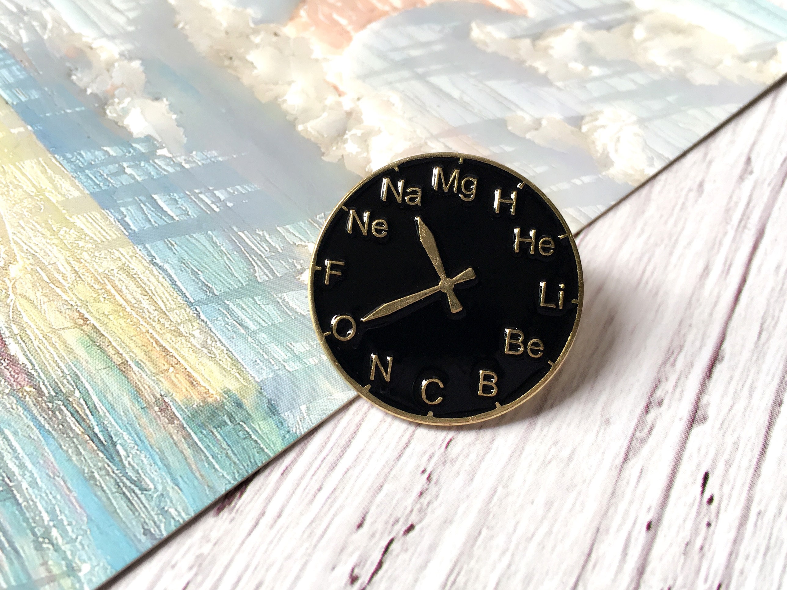 Mathematics, Chemistry, Science Enamel Pin, STEM Badge Pin, Lapel Pin ...