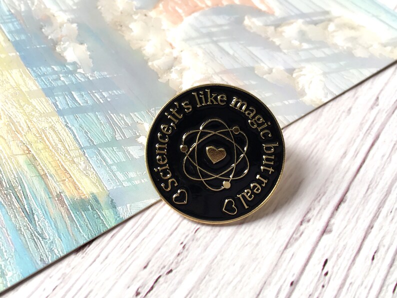Mathematics, Chemistry, Science Enamel Pin, STEM Badge Pin, Lapel Pin ...
