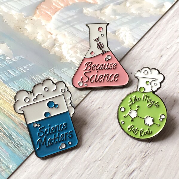 Chemistry Enamel Pin - Etsy