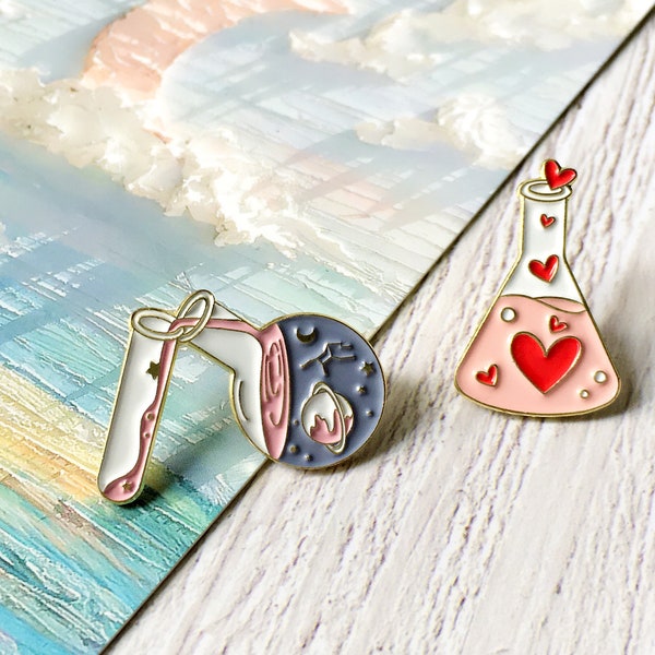Chemistry Enamel Pin - Etsy