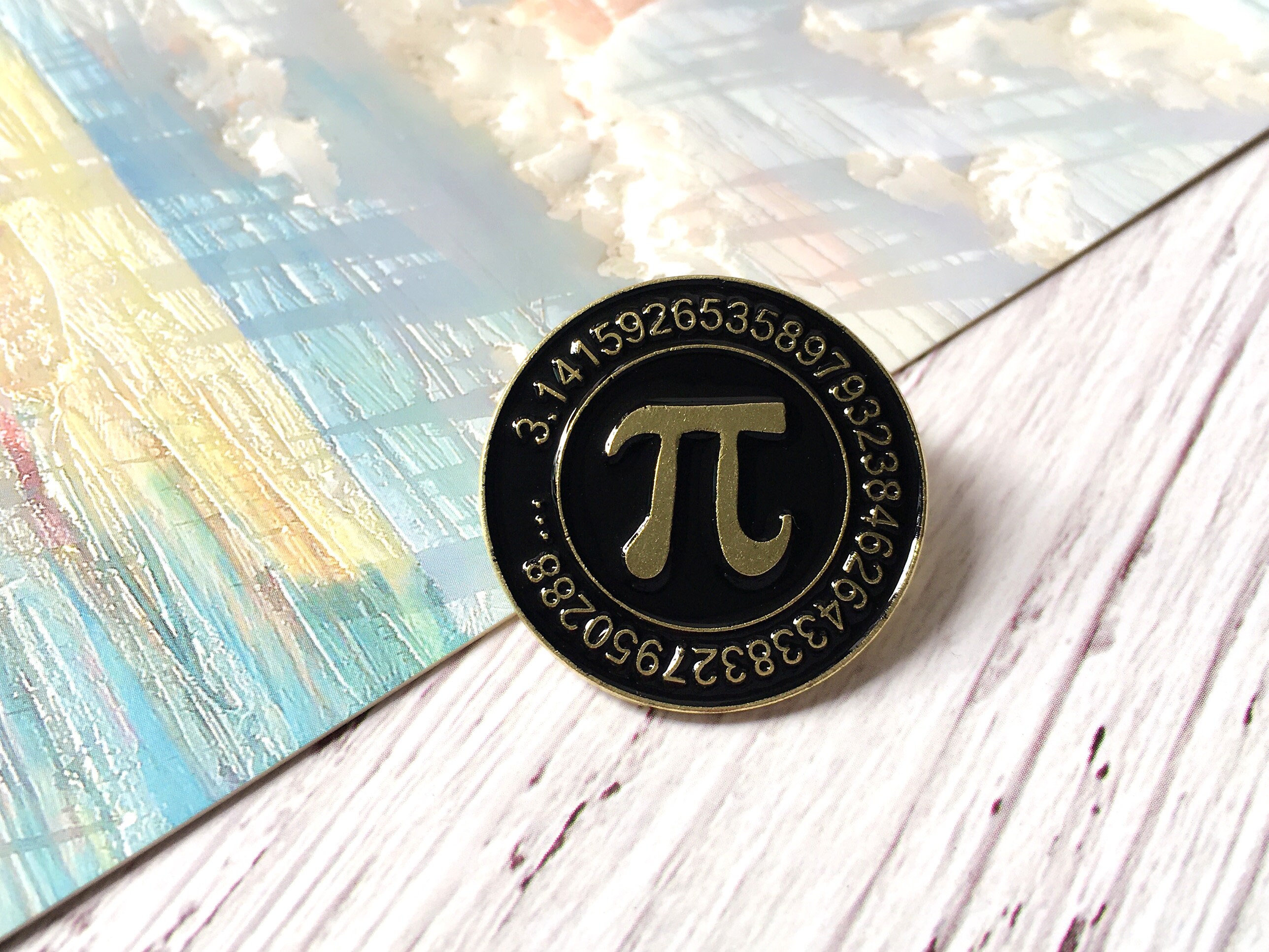 Mathematics, Chemistry, Science Enamel Pin, STEM Badge Pin, Lapel Pin ...