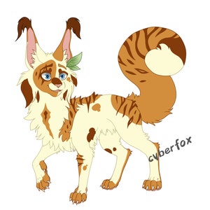 Cat Lineart Base - Create Your Own Cat Character! - Etsy