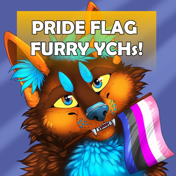 Custom Furry Flag - Etsy