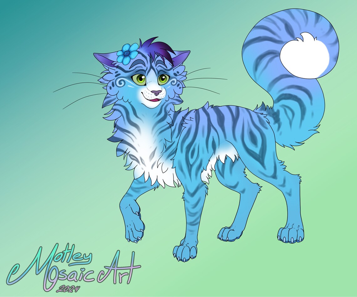 Cat Lineart Base Create Your Own Cat Character - Etsy Canada