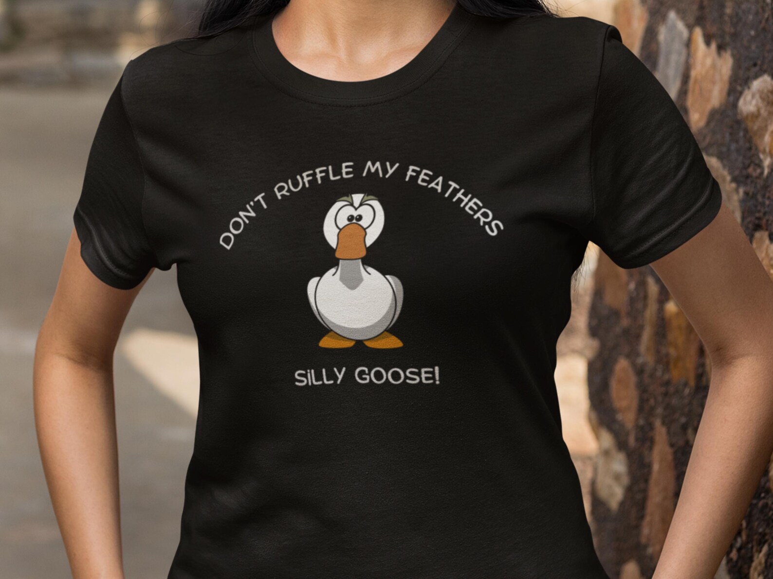 Silly Goose Shirt, Ruffle Feathers Silly Goose Shirt, Funny Goose Shirt ...