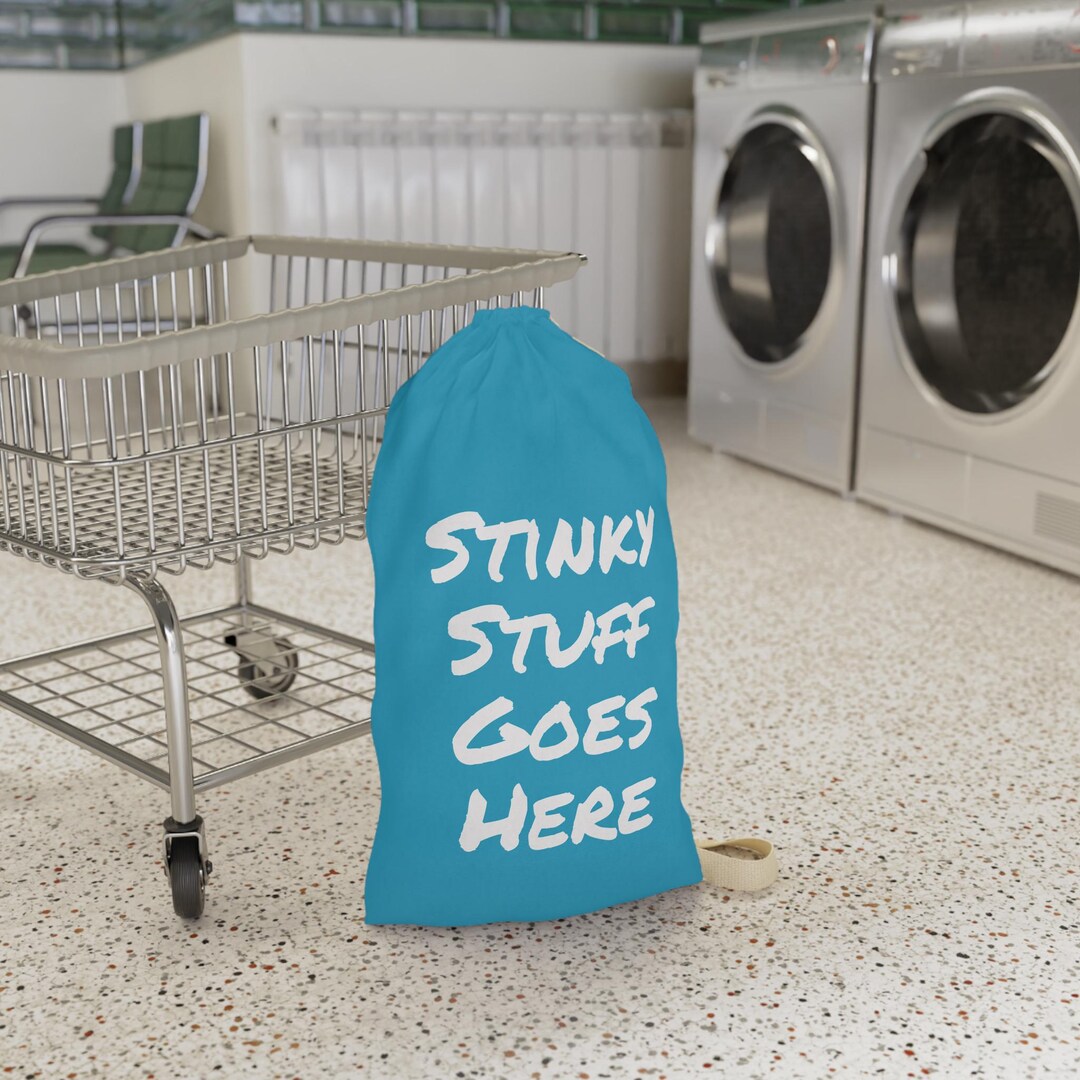 Custom 'stinky Stuff' Laundry Bag: College Dorm Storage - Etsy