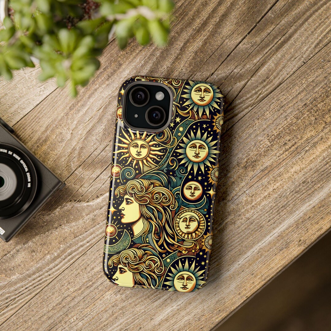 Celestial Aesthetic Magnetic Tough Case, Astrology iPhone Case, Galaxy ...