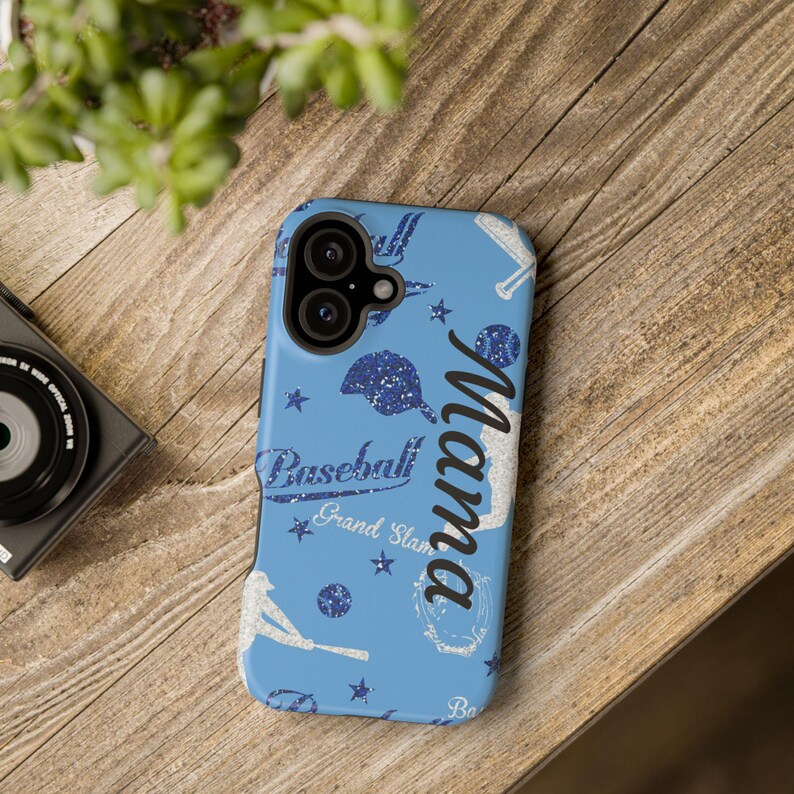 Personalized Baseball iPhone Case: Mama Sports Phone Cover, Magsafe ...