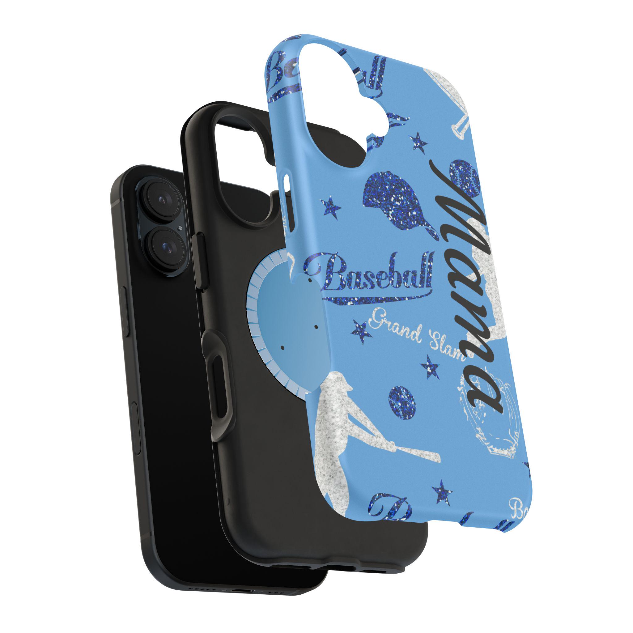 Personalized Baseball iPhone Case: Mama Sports Phone Cover, Magsafe ...