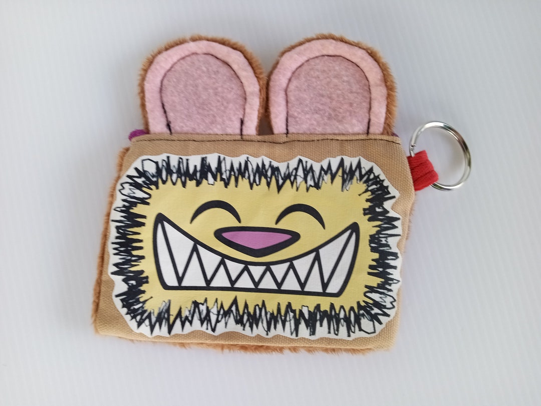 Teddy Bear - Coin Purse - Furry - Fun - Humor - Gift - Etsy