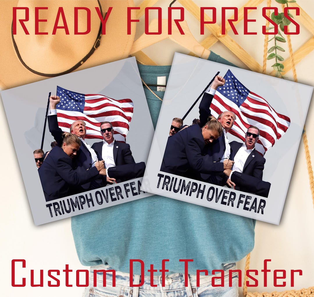 Triumph Over Fear 2024 Ready to Press, Trump Assassination, America ...