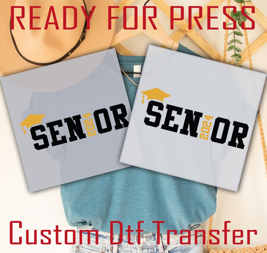 Graduation DTF Transfers, Senior Graduation Dtf Transfers, Heat ...