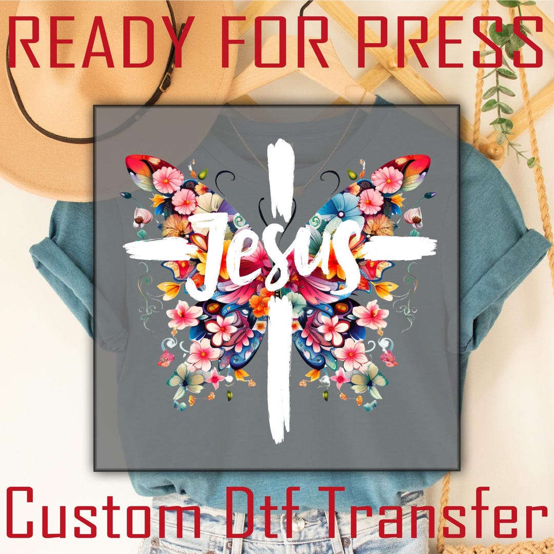 Christian DTF Transfers, Bible Verse Dtf Transfers, Heat Transfers ...