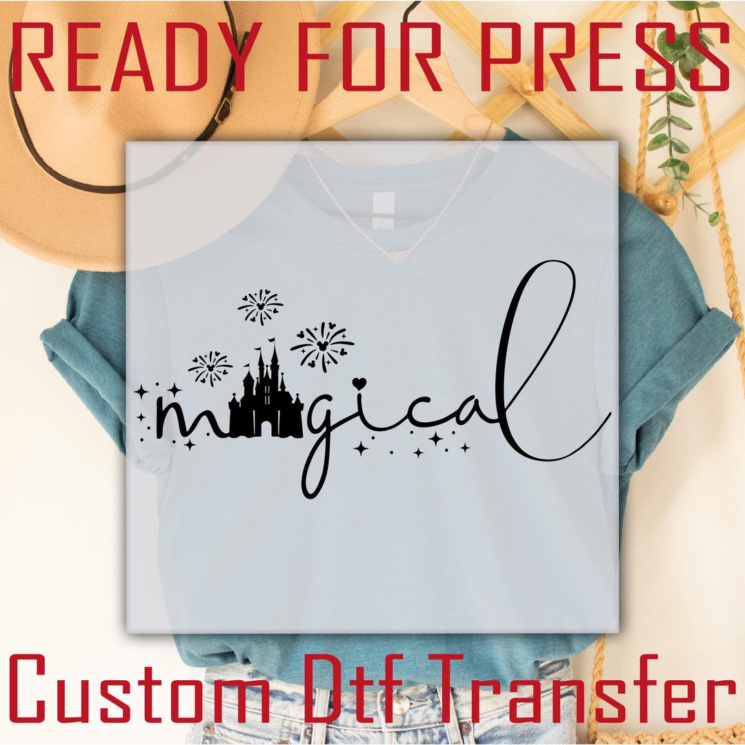 Disney Magical Ready to Press, Disney Trip Transfers, Making Family ...