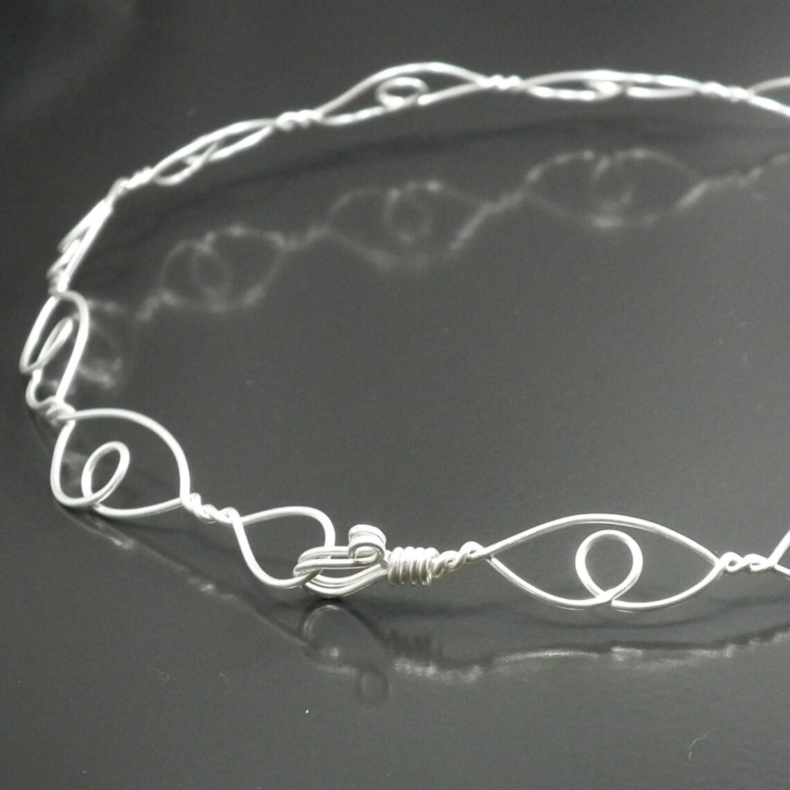 TUTORIAL: Hand Woven Neck Wire Design (wire-wrapped Necklace ...