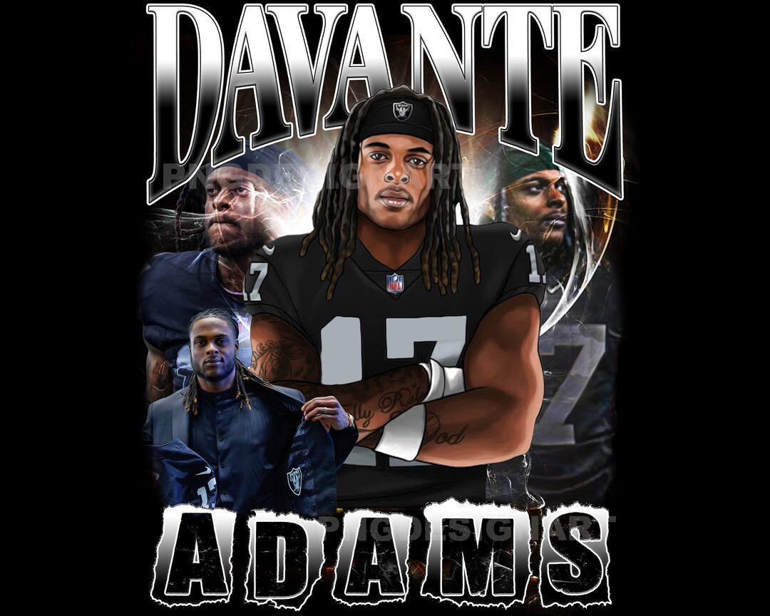 Davante Adams PNG , Ready to Print, Printable Design, Hiphop Artist ...