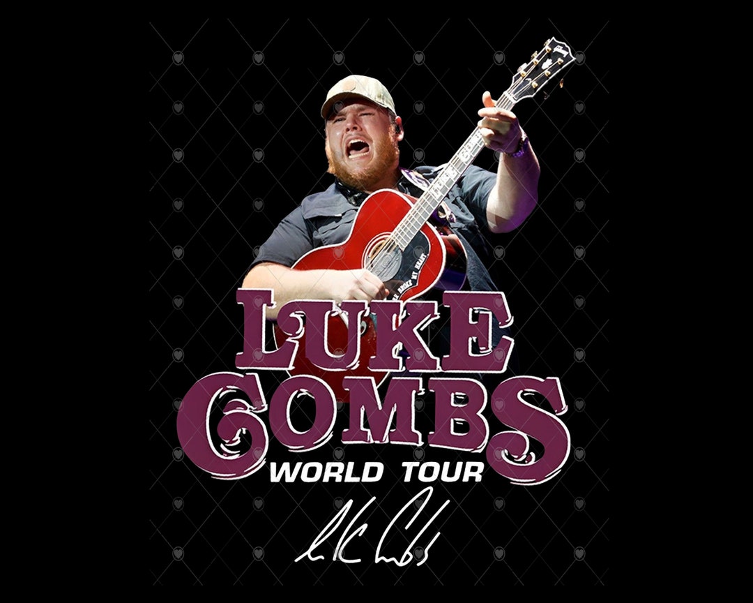 Luke Combs Png, Western Sublimation Designs, Country Music Png, Country ...