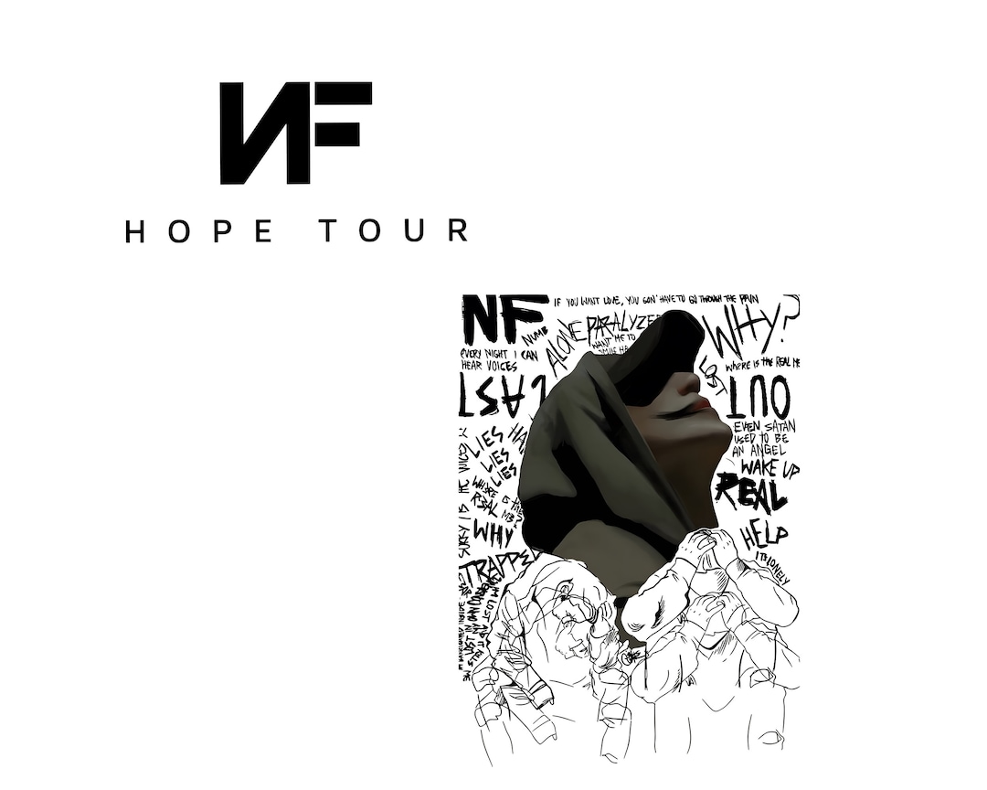 NF Hope Tour Png, NF Concert Png for Fan, Rapper NF Fan Png Digital ...
