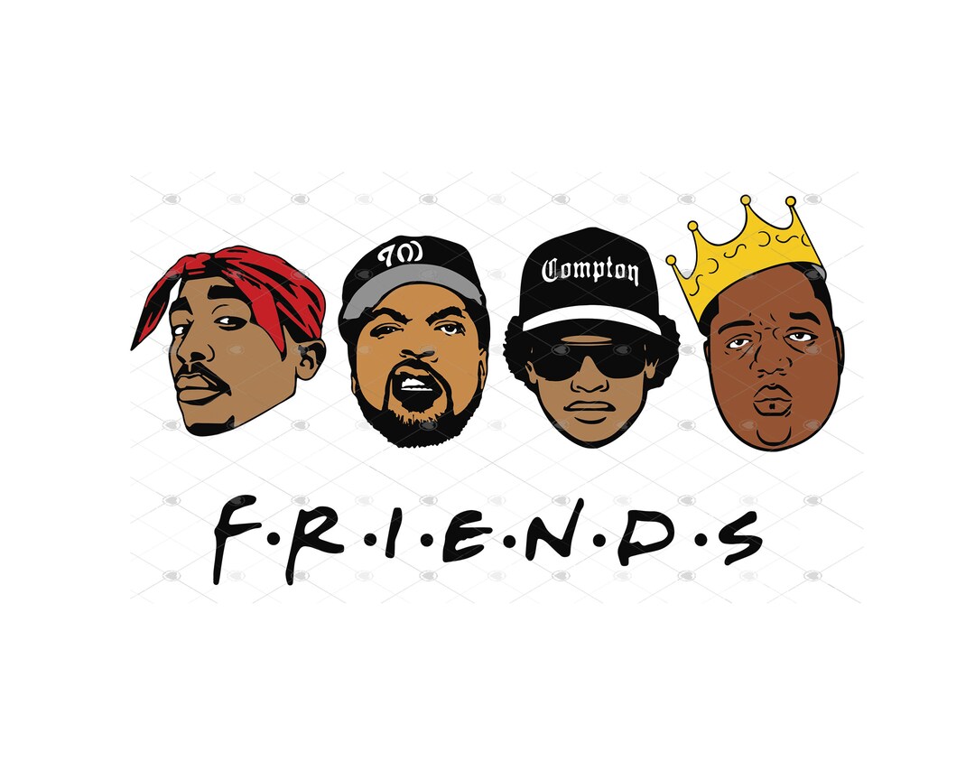 Rappers Friends Svg and Png - Etsy