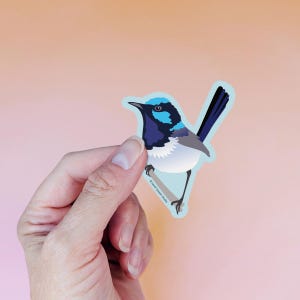 Blue Wren Dies - Etsy
