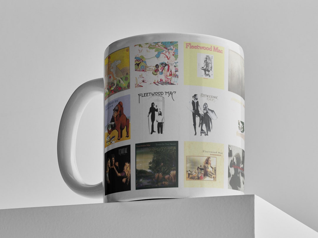 Fleetwood Mac Album Discography and Logo Mug - Etsy