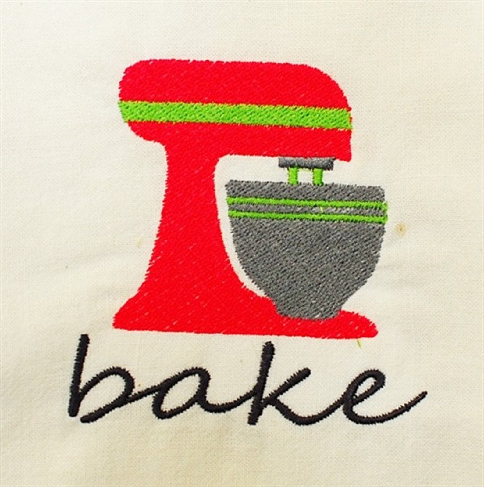 Stand Mixer Machine Embroidery Designs - Etsy