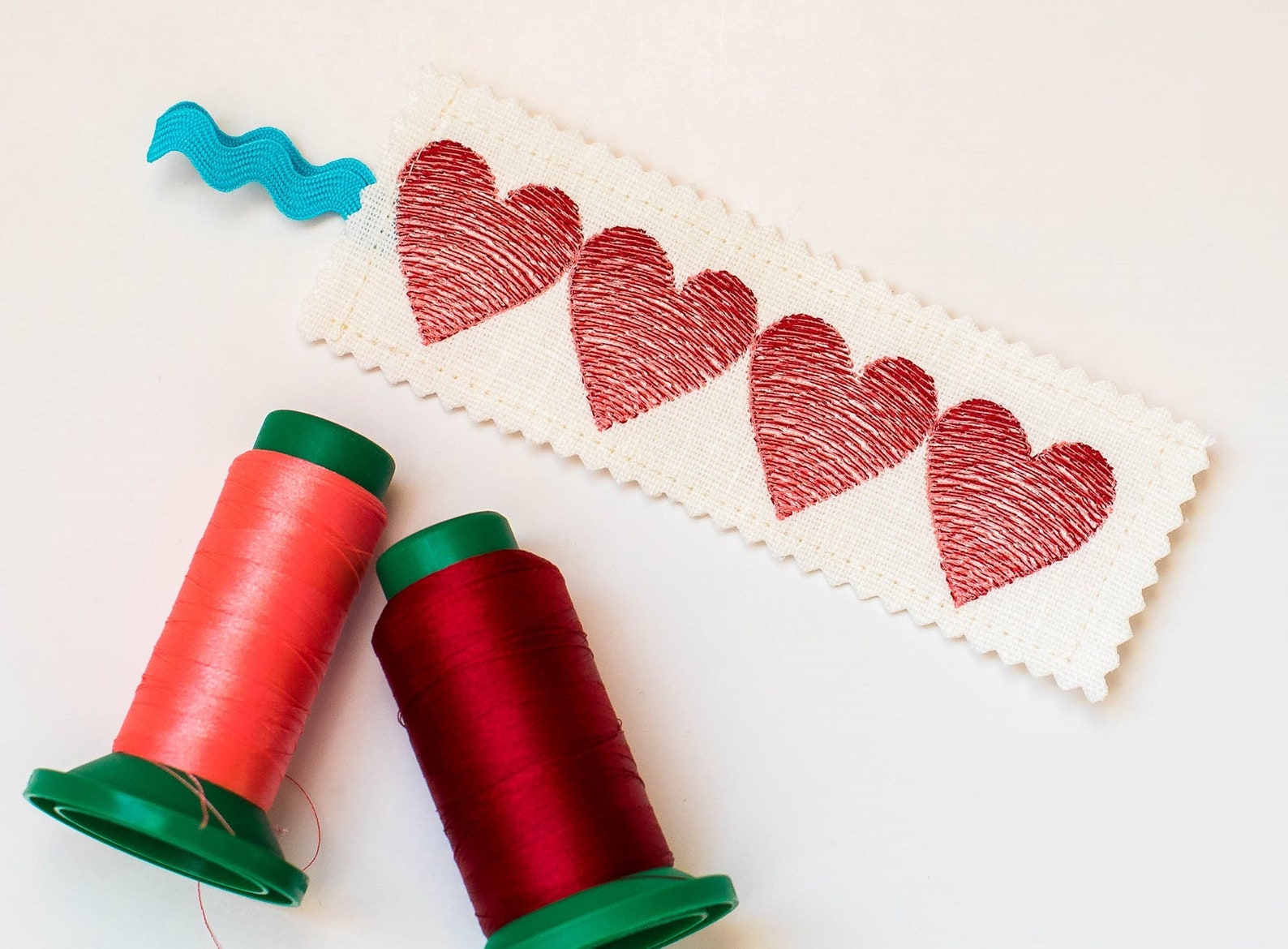 Ombre Heart - Machine Embroidery Design - Etsy