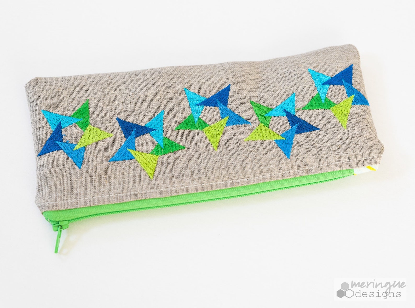 Triangles of Stars Machine Embroidery Designs | Etsy