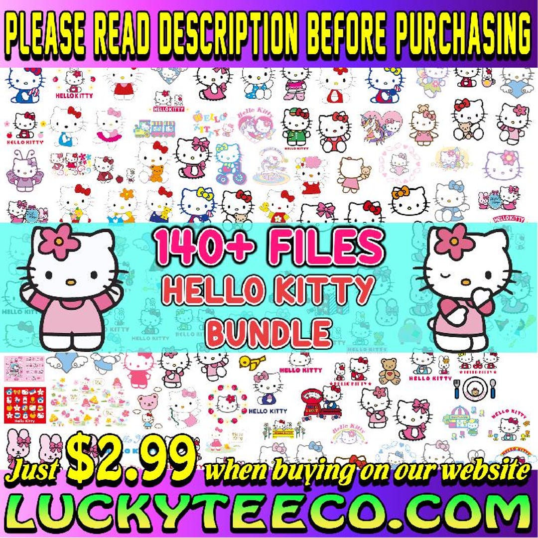570 Files Kawaii Kitty Bundle, Kawaii Kitty Svg Bundle, Cute Cat Svg ...