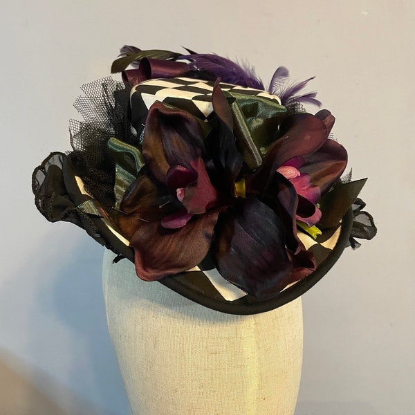 Purple Top Hat - Etsy