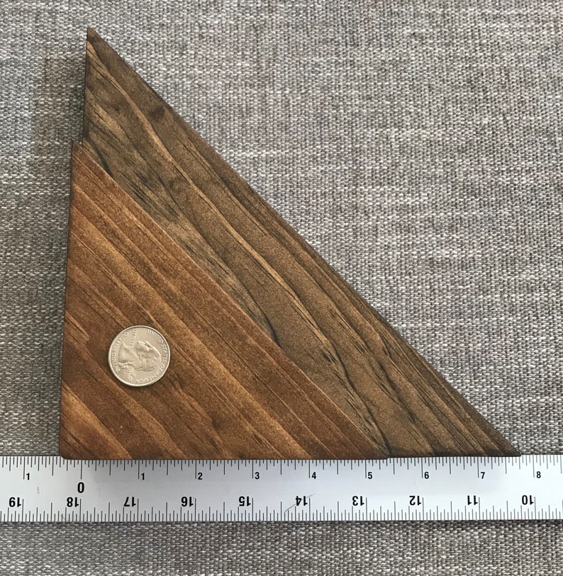 Triangular Corner Shelf, Wooden Shelves, Floating Corner Shelf With ...