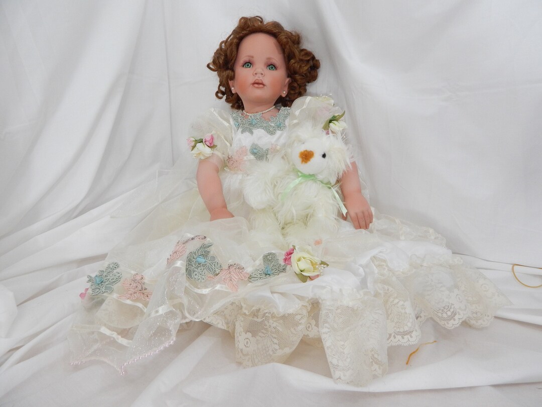 Shannon Porcelain Doll by Donna Rubert 31.5 Collectible With ...