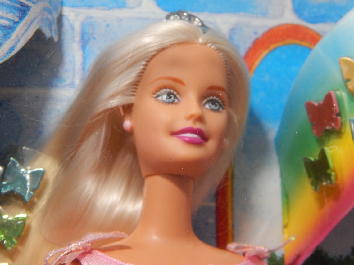 Princess Rainbow Princess Barbie Doll Magical Butterfly Theme Mint in ...