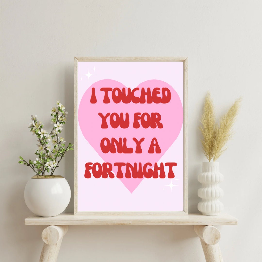 Taylor Swift Fortnight Poster Print - Etsy