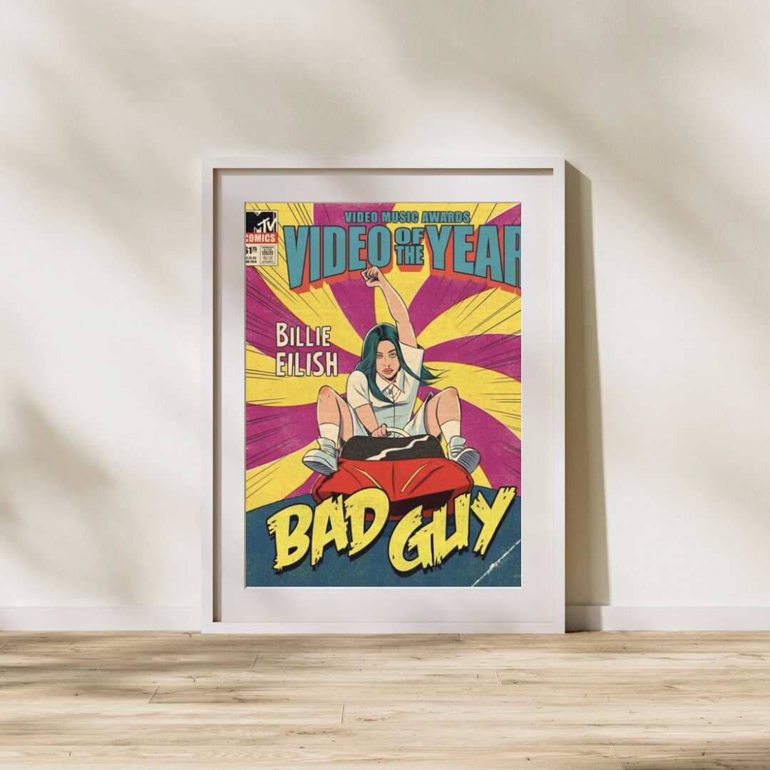 Billie Eilish Poster Print - Etsy